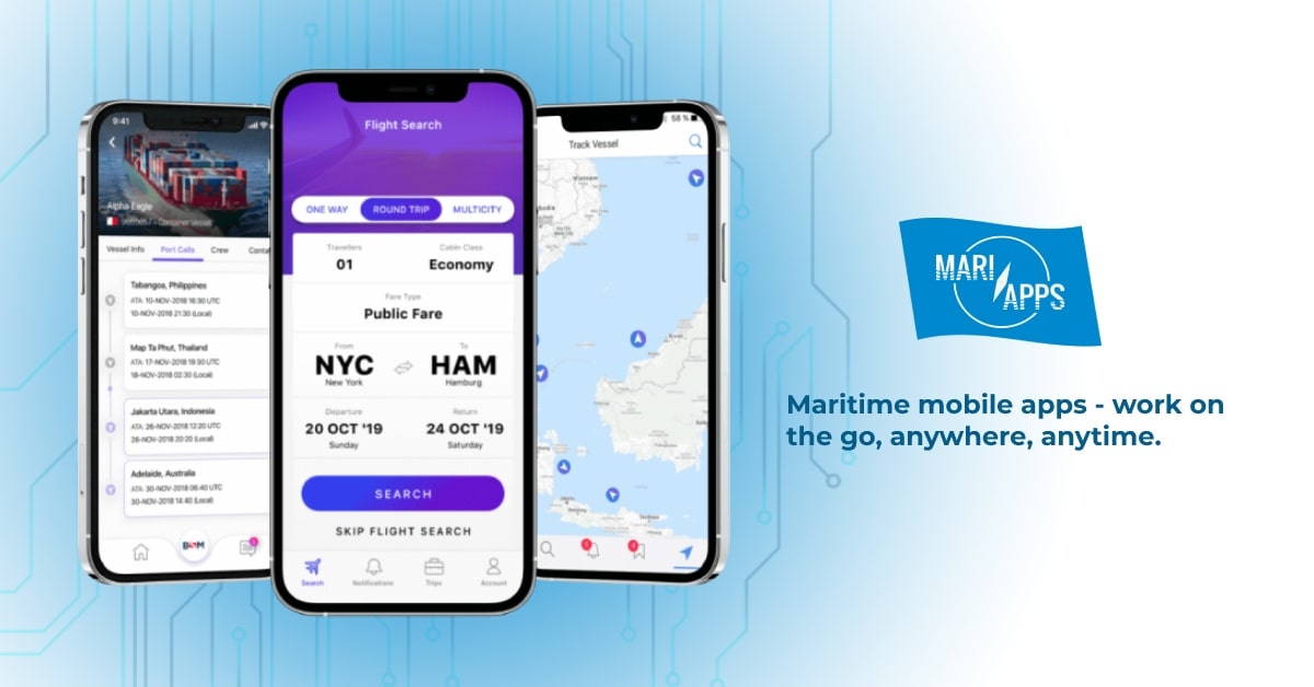 Mobile applications for maritime operations | smartPAL | MariApps